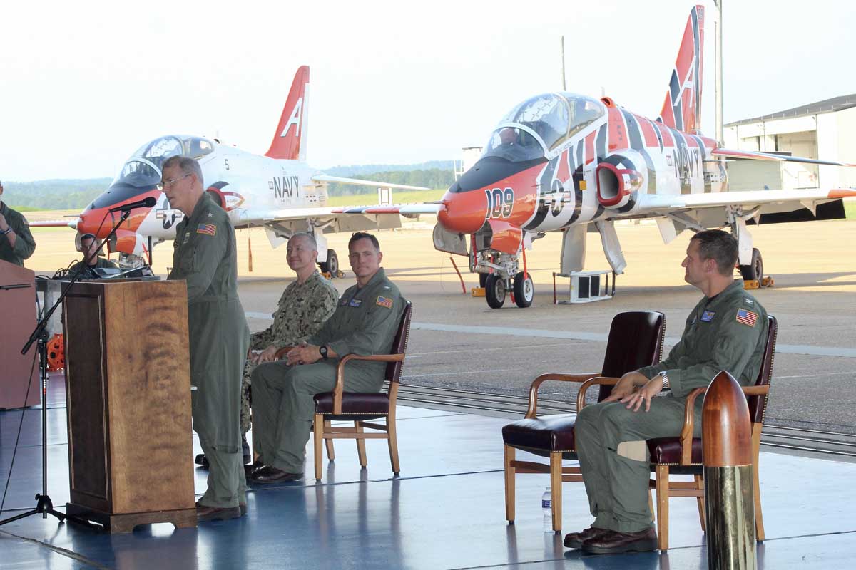 NAS Meridian’s Training Air Wing One welcomes new commodore | Meridian Star