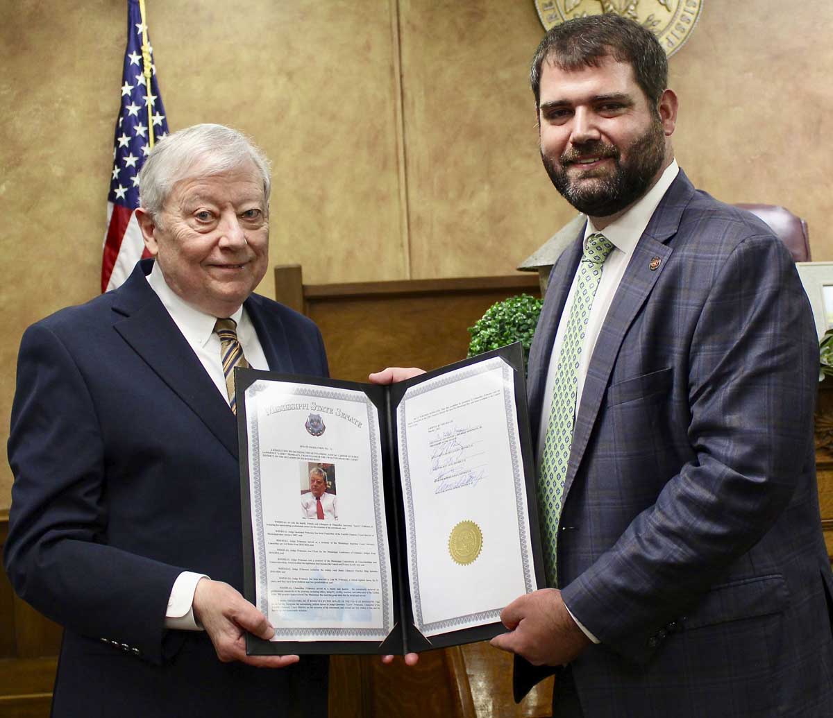 Crowd gathers to send Judge Primeaux into retirement | Meridian Star