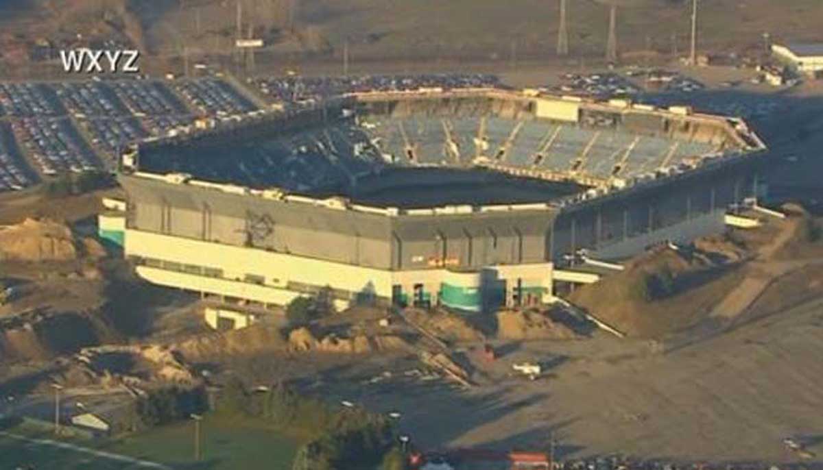 Pontiac Silverdome still standing after implosion attempt | Meridian Star