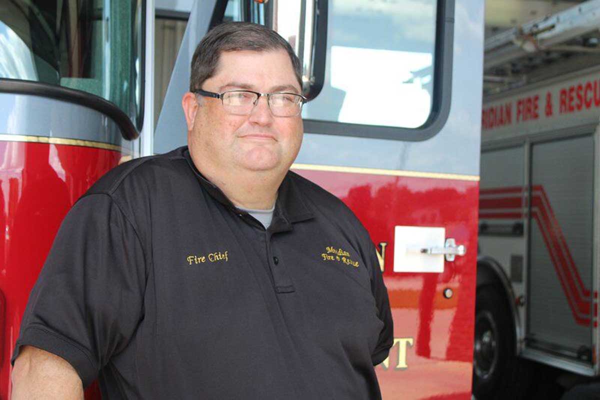 CLIMBING THE LADDER: Longtime firefighter Jason Collier takes the lead ...