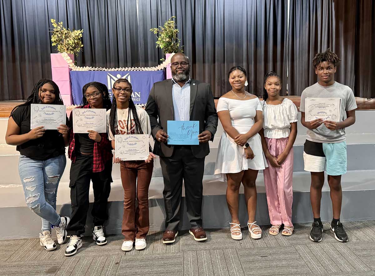 MPSD students receive awards from summer program | Meridian Star