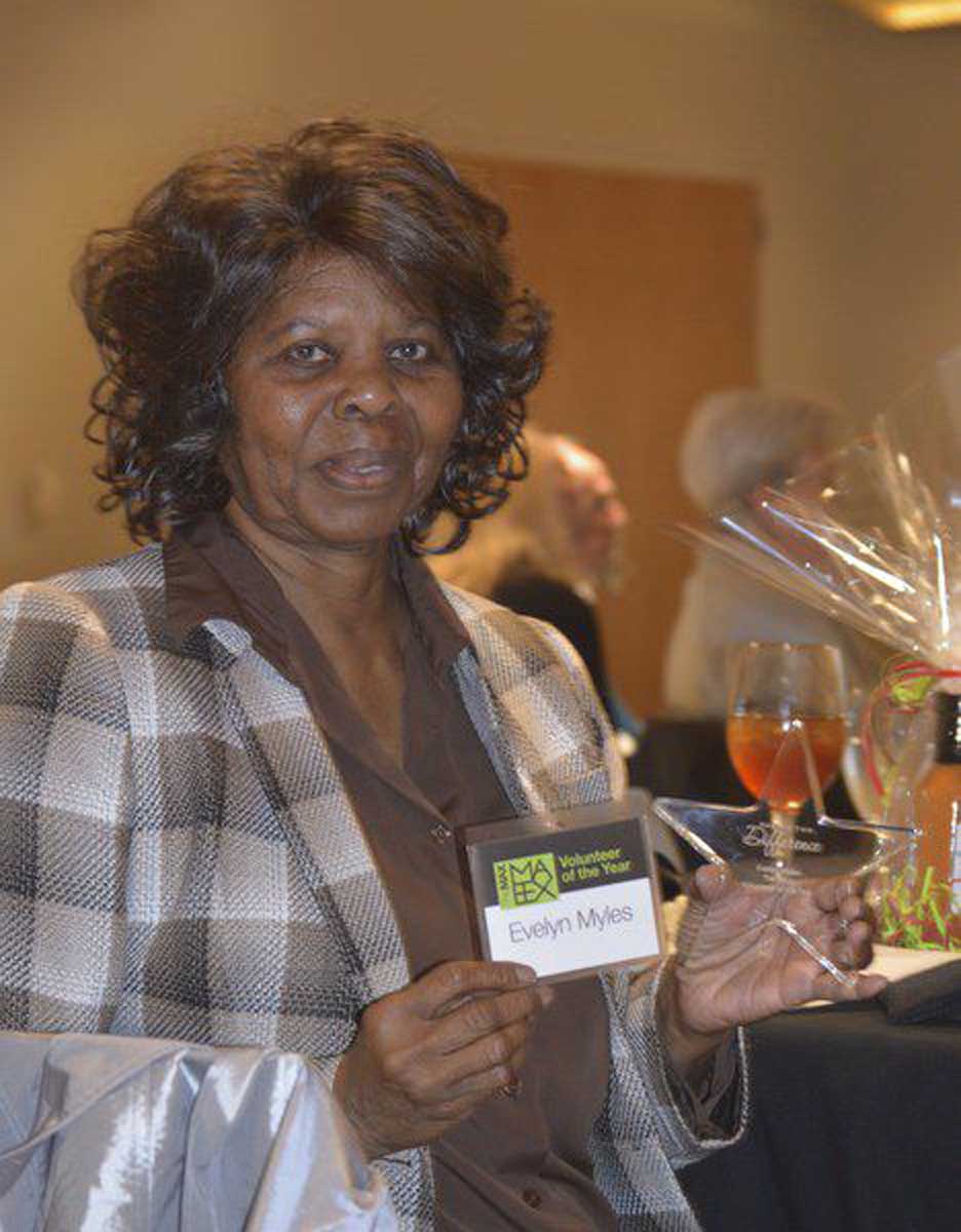 The MAX Evelyn Myles named Volunteer of the Year, outstanding ...