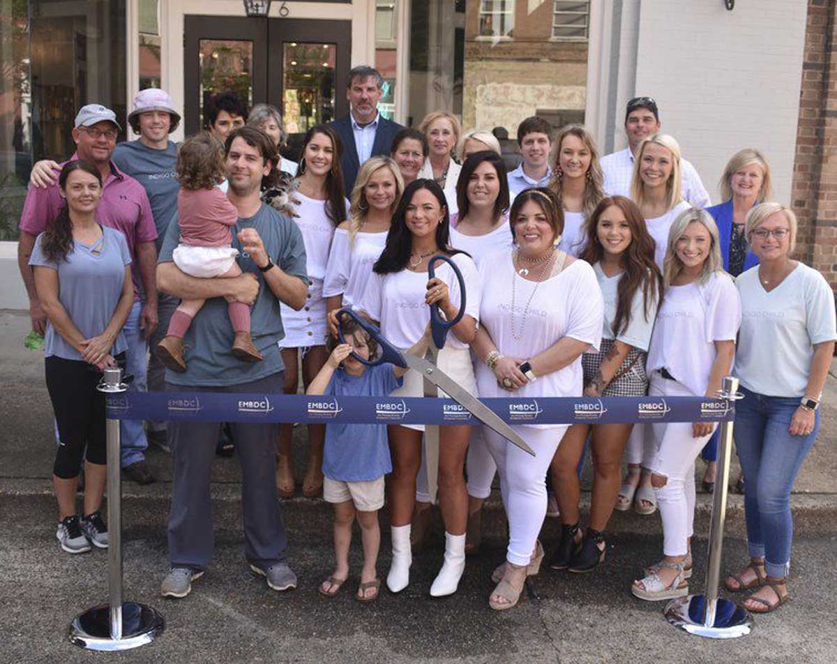 Ribbon cutting for Indigo Child Salon | Meridian Star