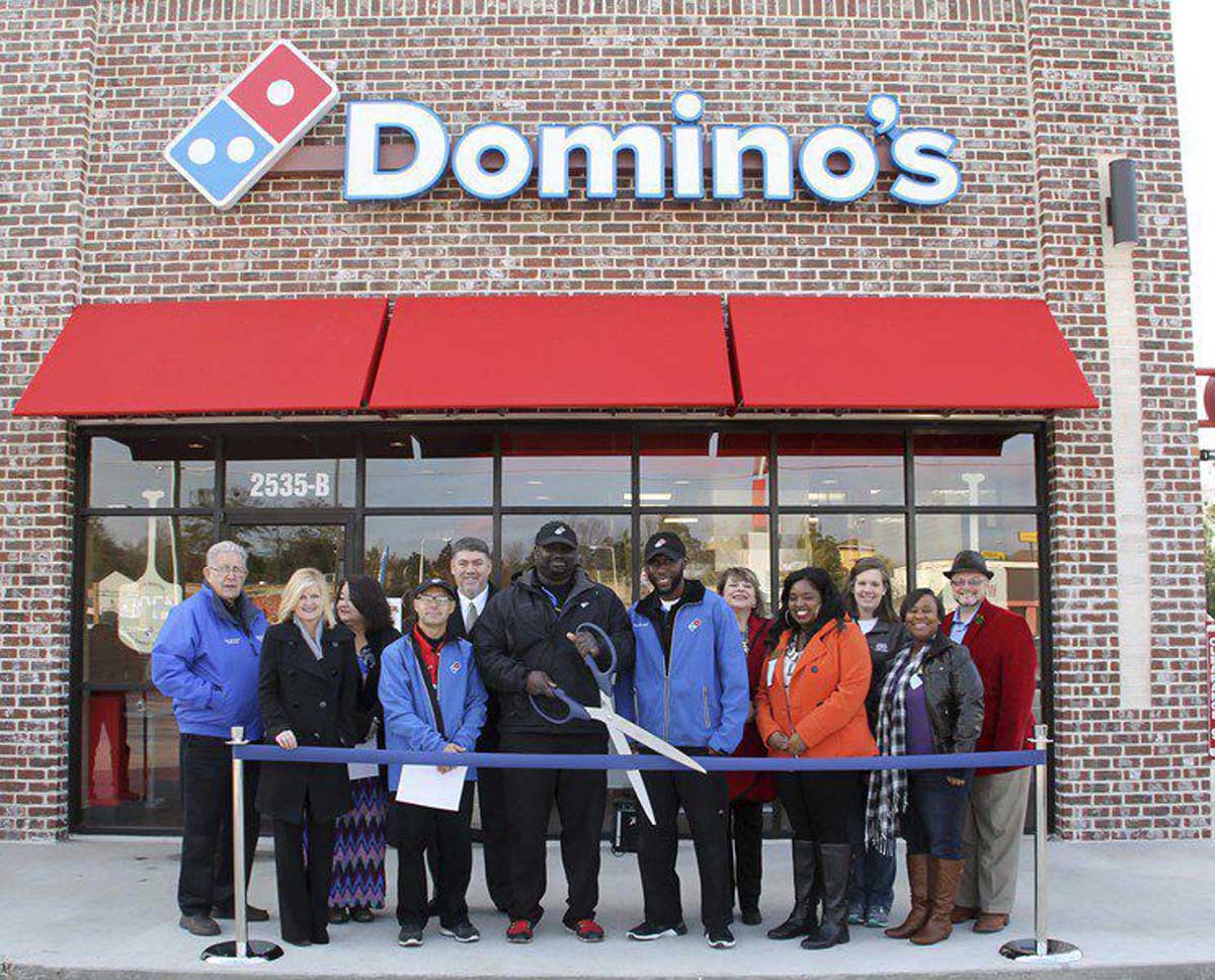 RIBBON CUTTING FOR DOMINO’S | Meridian Star