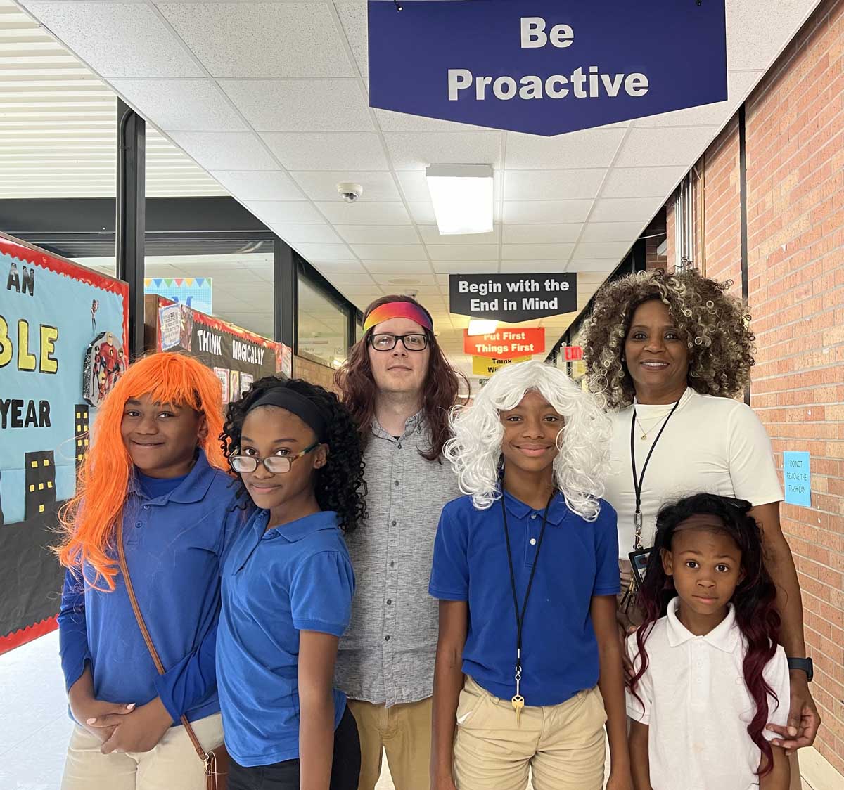 Crestwood students ‘wig out’ for school | Meridian Star