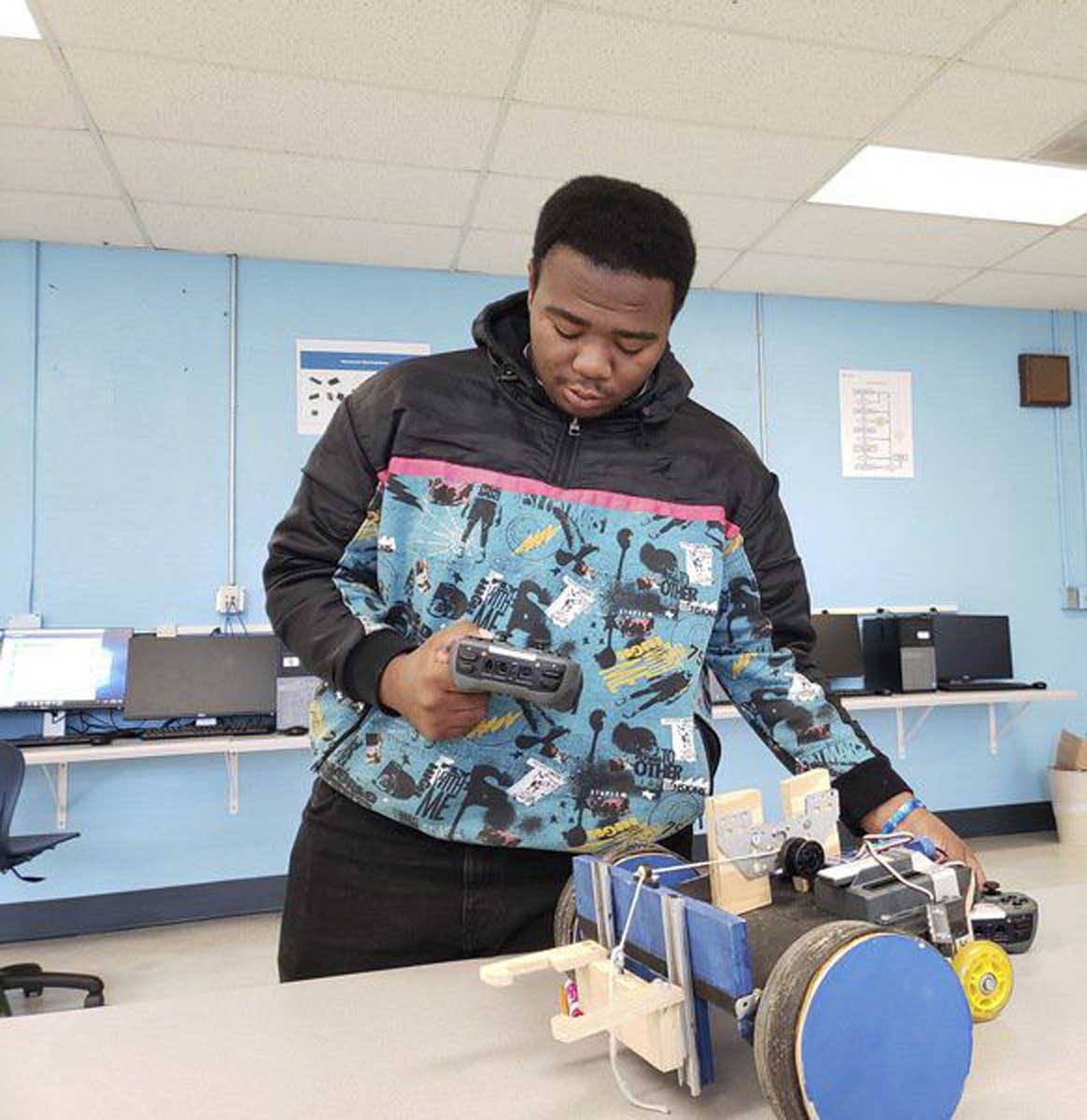 Ross Collins students test engineering skills in robotics competition ...