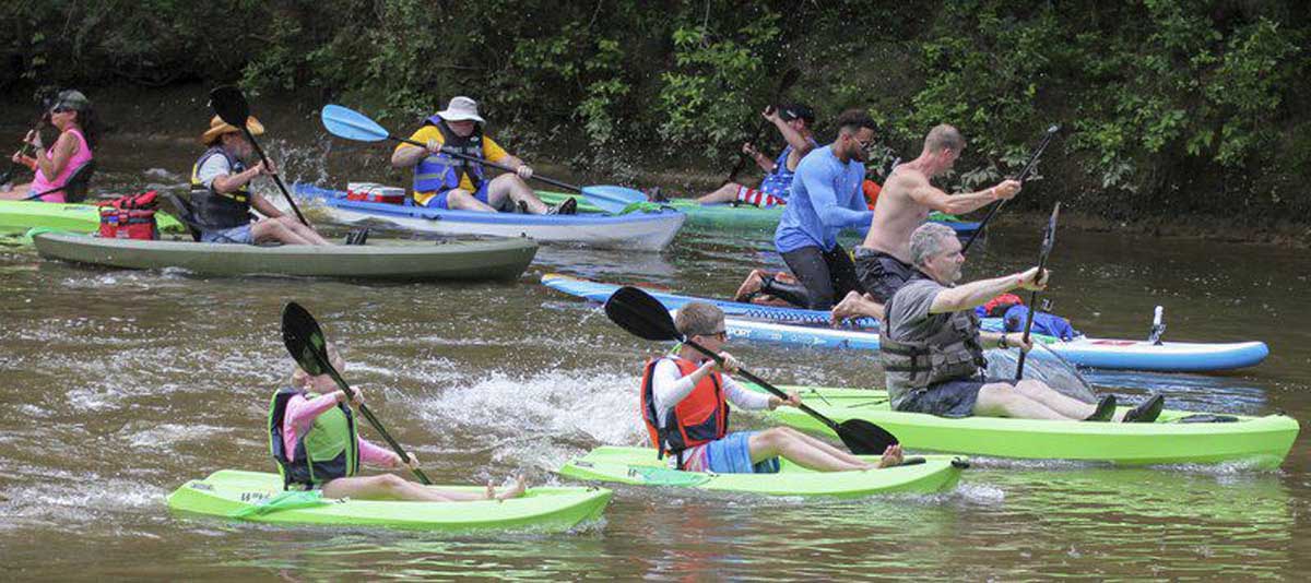 Chunky River race now a splash with families | Meridian Star