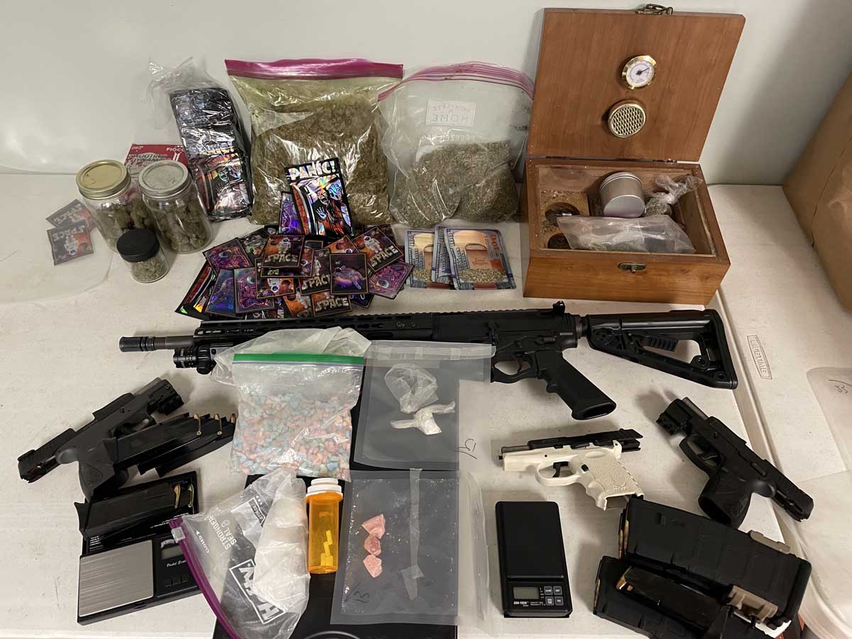 Two arrested for drugs, firearms following search warrant | Meridian Star