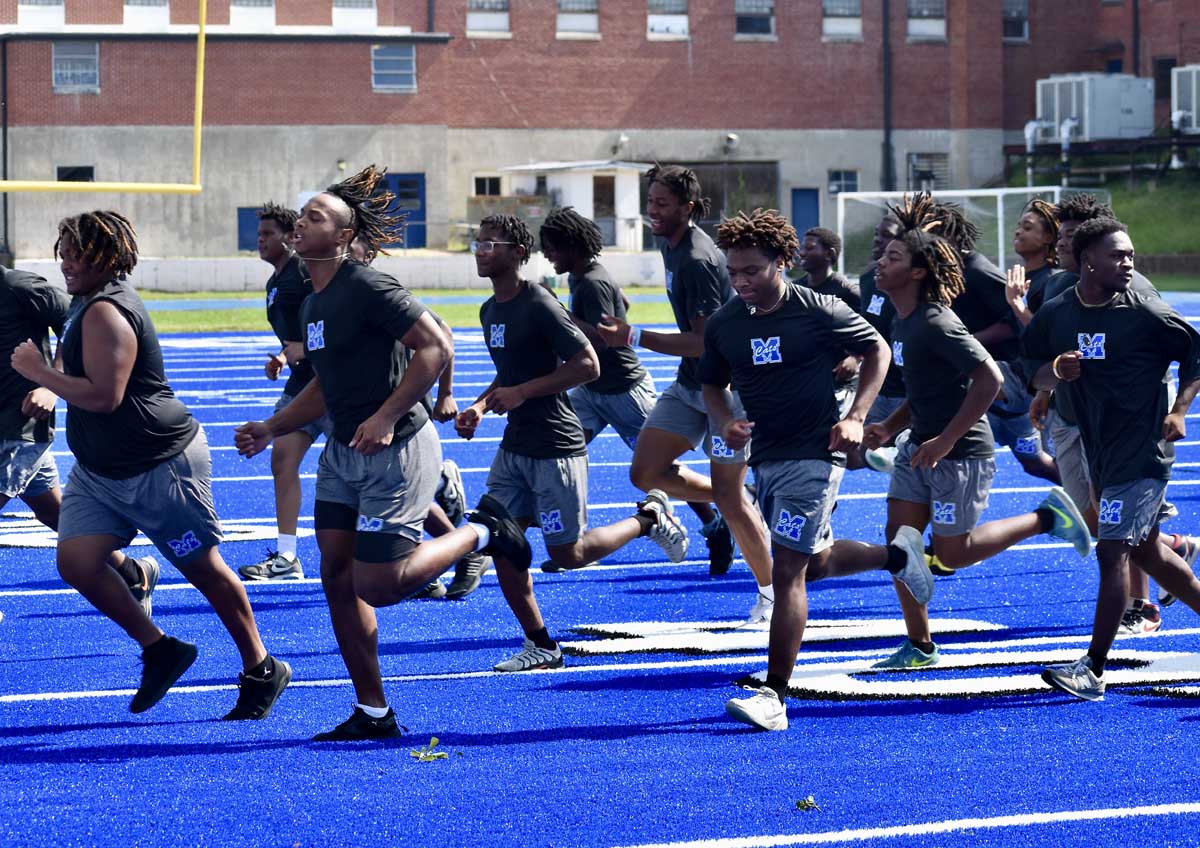 Ray Stadium adds pop of blue to playing field | Meridian Star