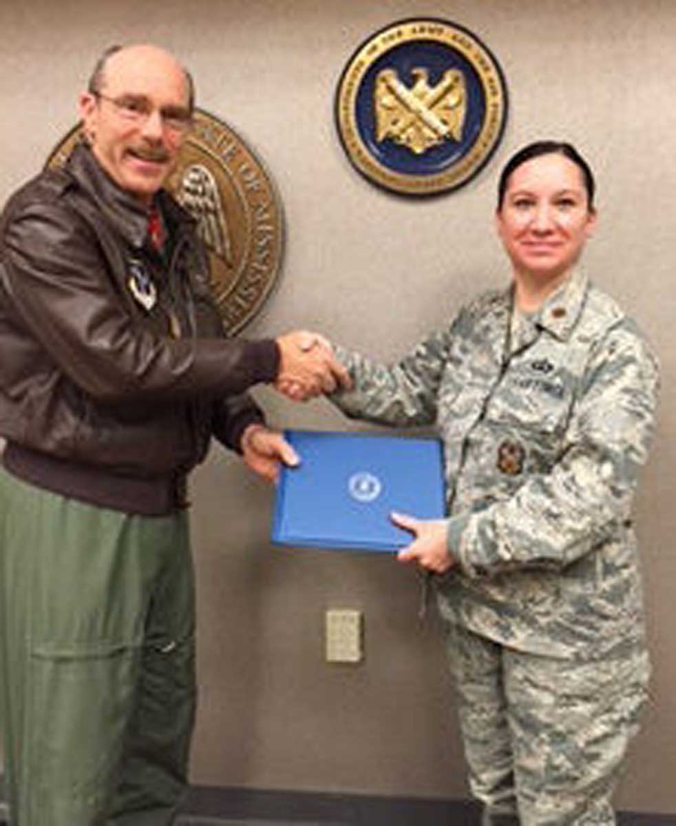 WARD RECEIVES COMMENDATION MEDAL | Meridian Star