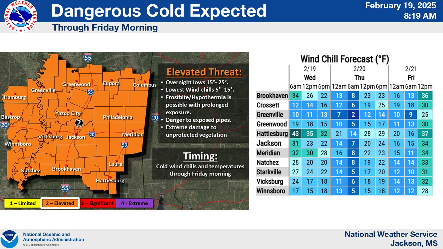 Temperatures to drop Thursday to single digits | Meridian Star