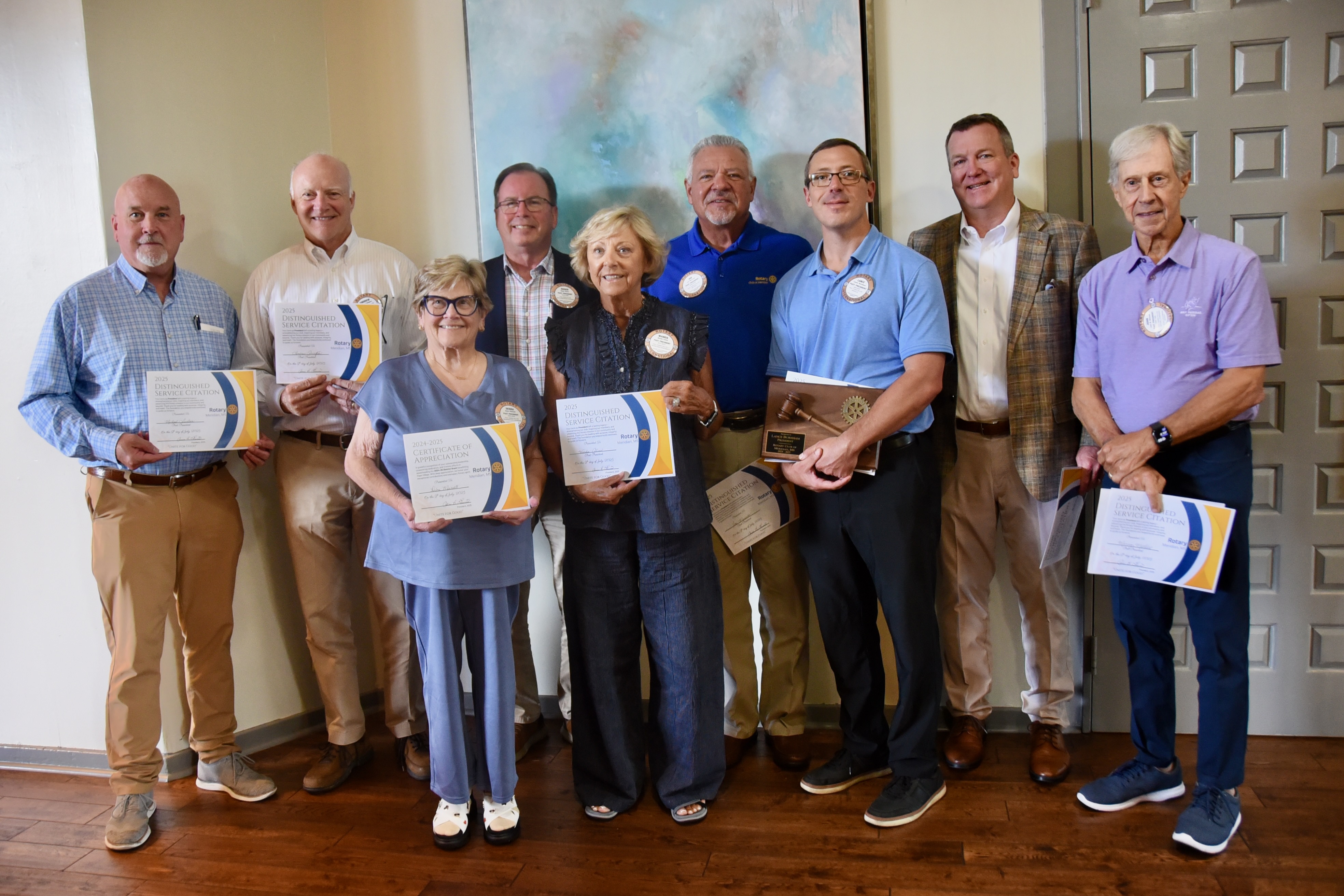 Meridian Rotary Club launches new year with officer inductions, service ...