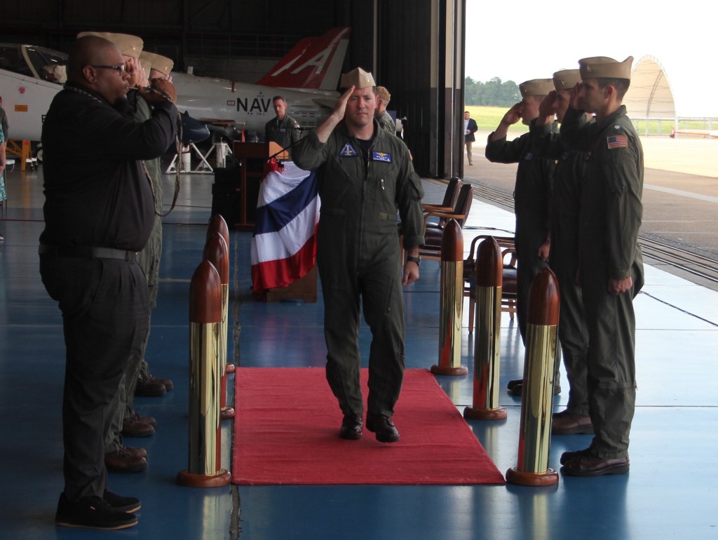NAS Meridian holds Training Air Wing One Change of Command ceremony ...