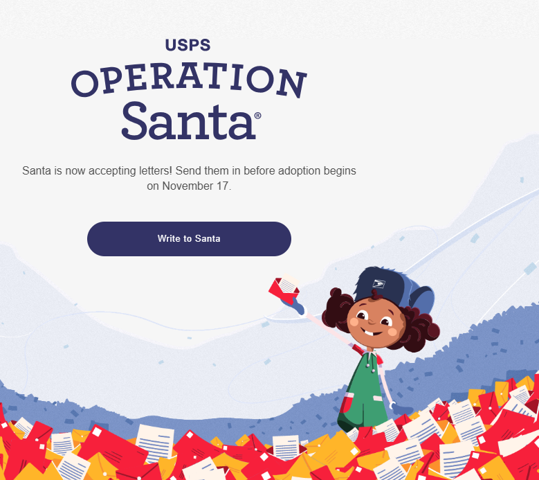 USPS launches 2025 season of Operation Santa | Meridian Star