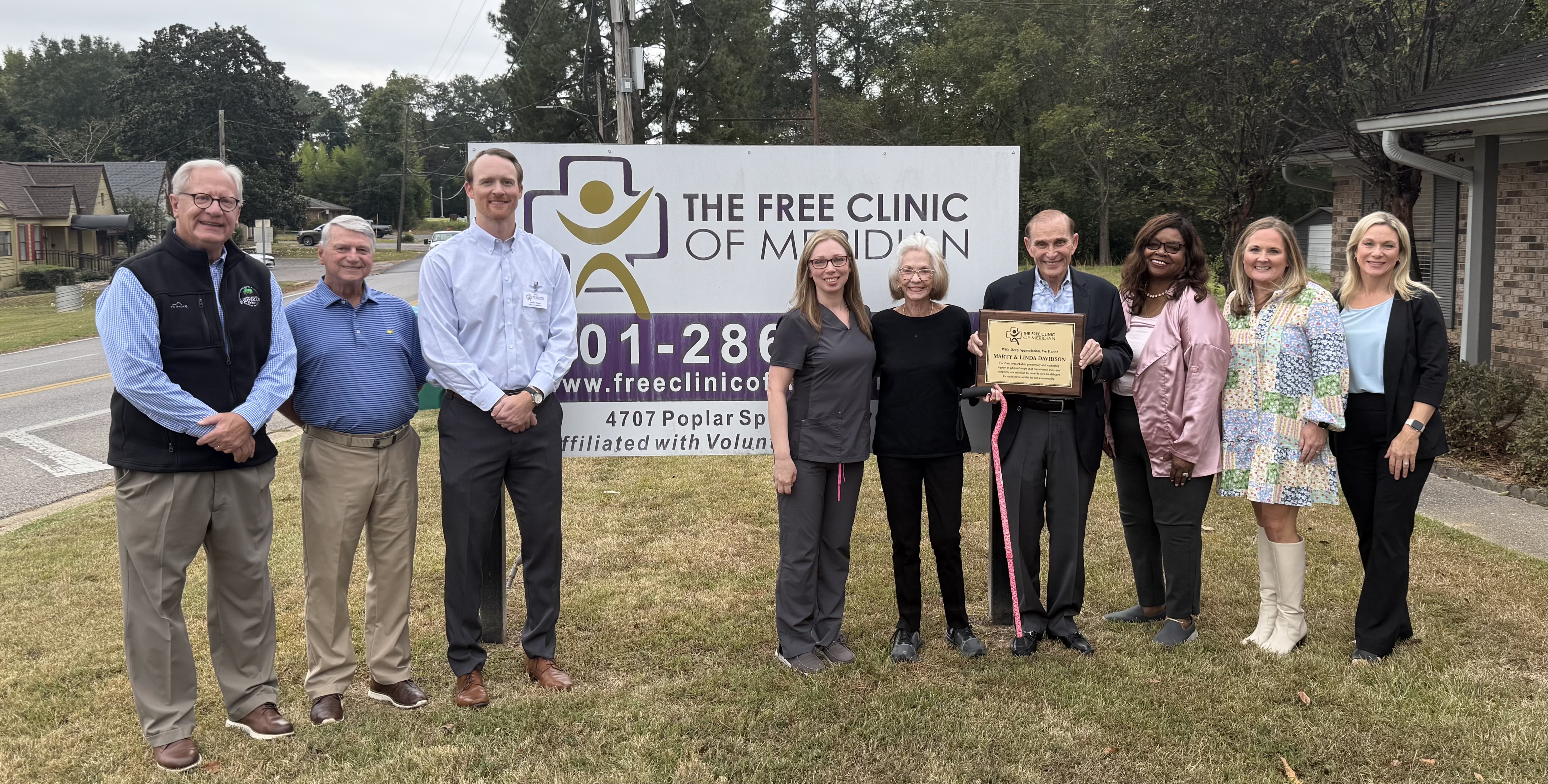 Davidsons’ support sustains mission of The Free Clinic of Meridian ...
