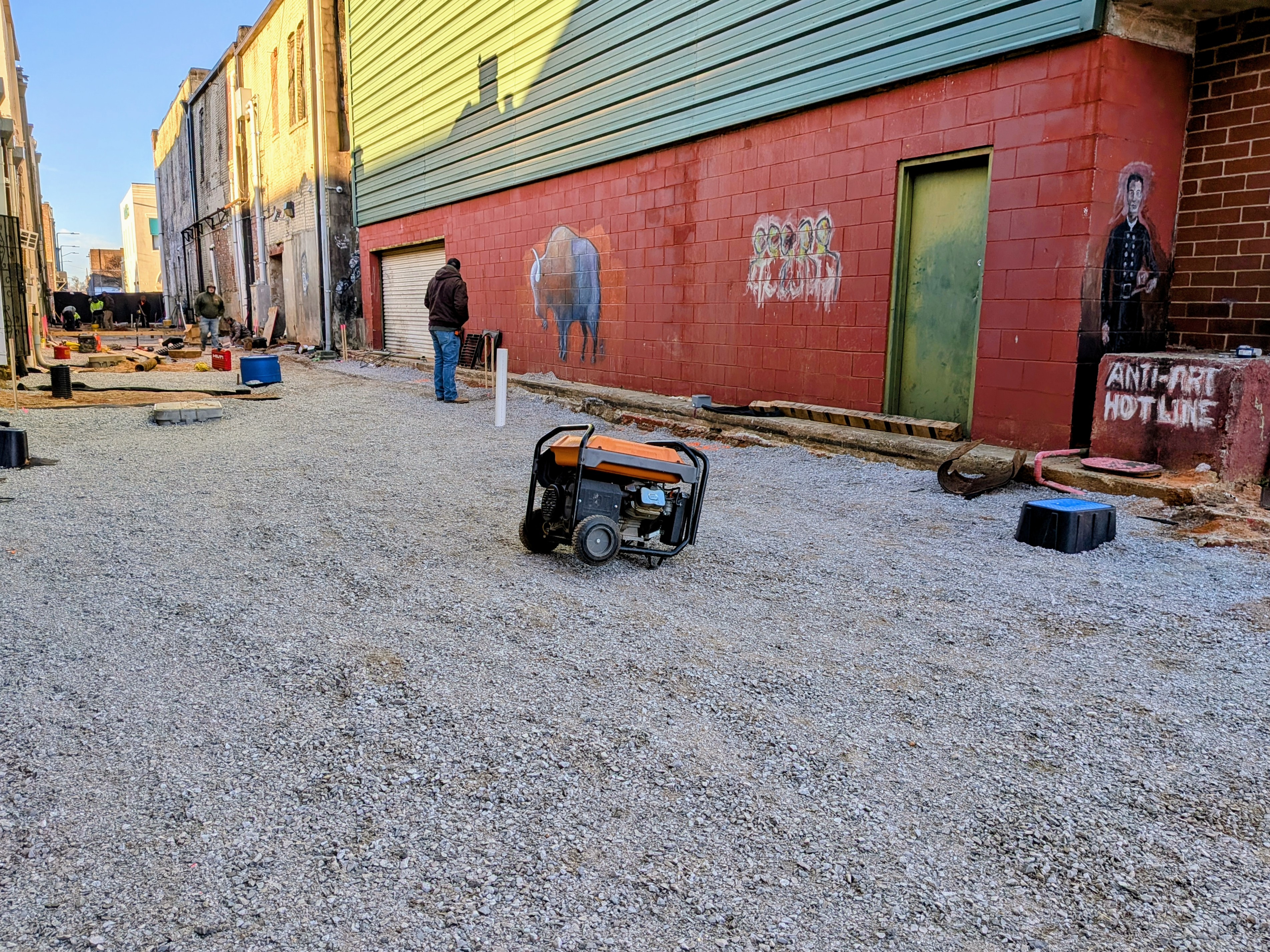 Alley project almost done with underground phase | Meridian Star